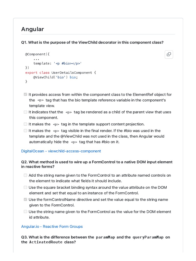 Angular Qb Pdf Programming Constructor Object Oriented Programming 