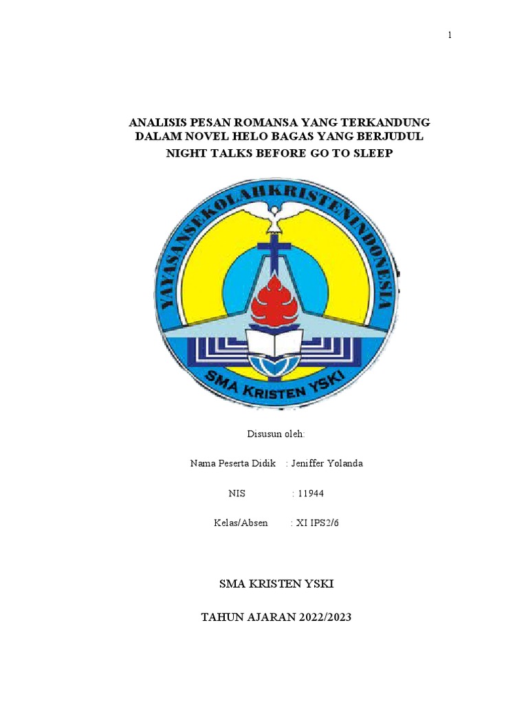 Karya Tulis Pengaruh Pembelajaran Jarak Jauh Terhadap Karakter Peserta ...