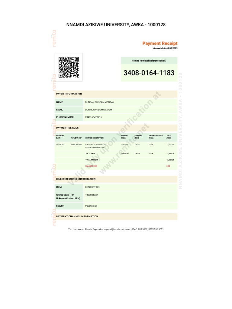 View Invoice - Receipt | PDF