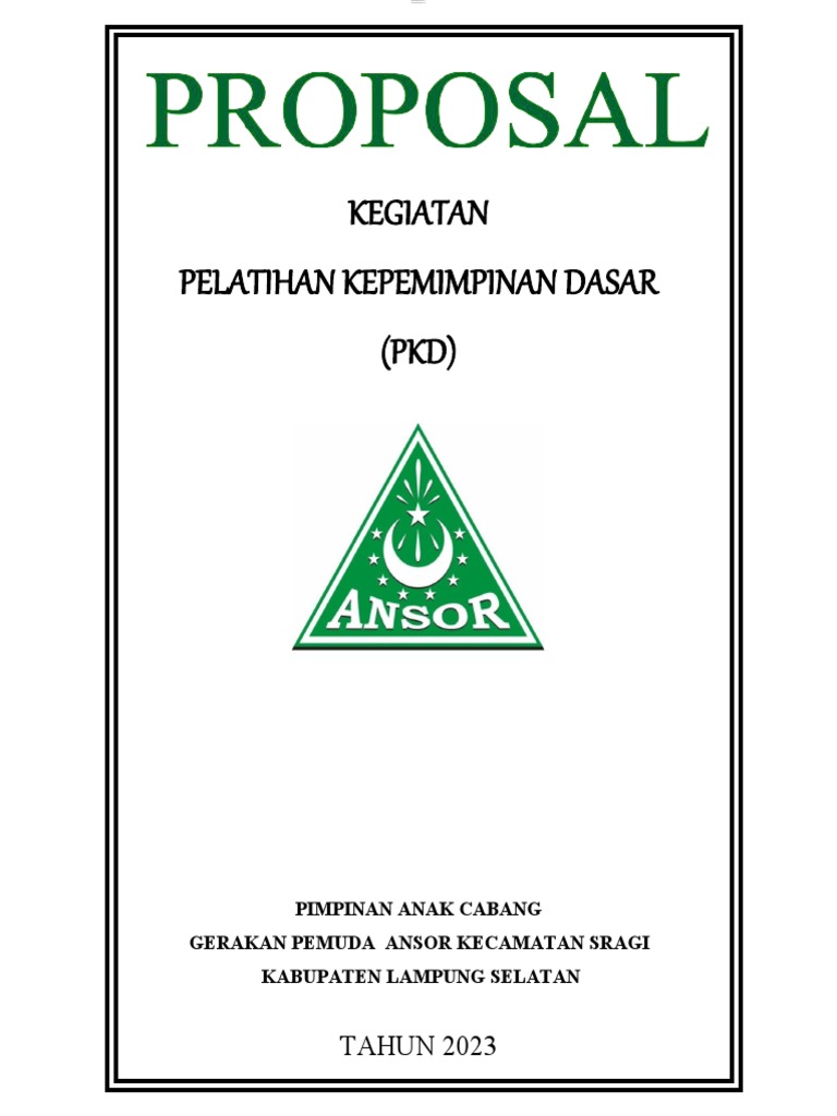 Proposal PKD ANSOR | PDF