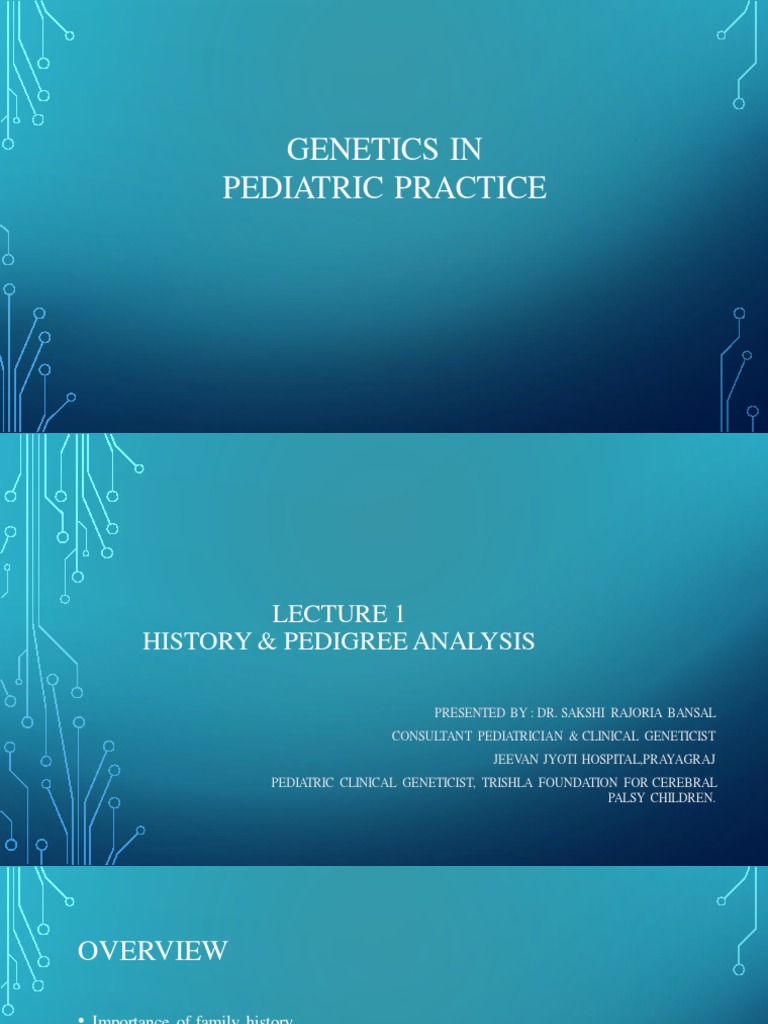 Pedigree Analysis | PDF | Dominance (Genetics) | Zygosity