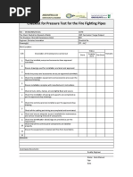 MEP FP Inspection Checklist | PDF | Technology & Engineering