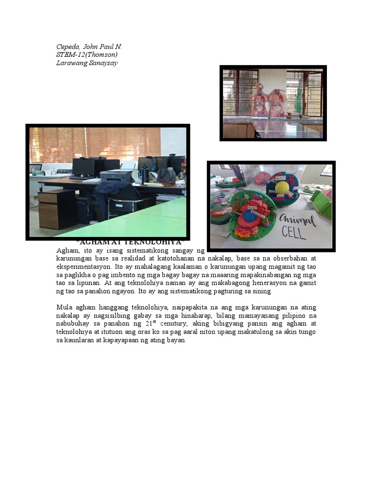 Larawang sanaysay | PDF