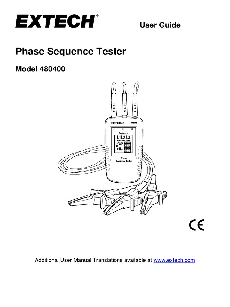 Phase Sequence Tester Pdf