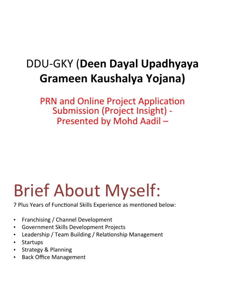 DDU-GKY and NRLM Skills Development Guide | PDF | Business | Finance & Money Management