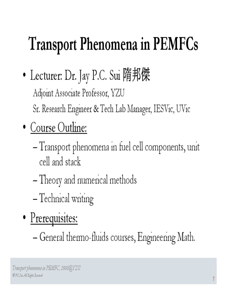 Lecture 1-3 Handout | PDF | Physical Chemistry | Continuum Mechanics Lecture 1-3 Handout | PDF | Physical Chemistry | Continuum Mechanics