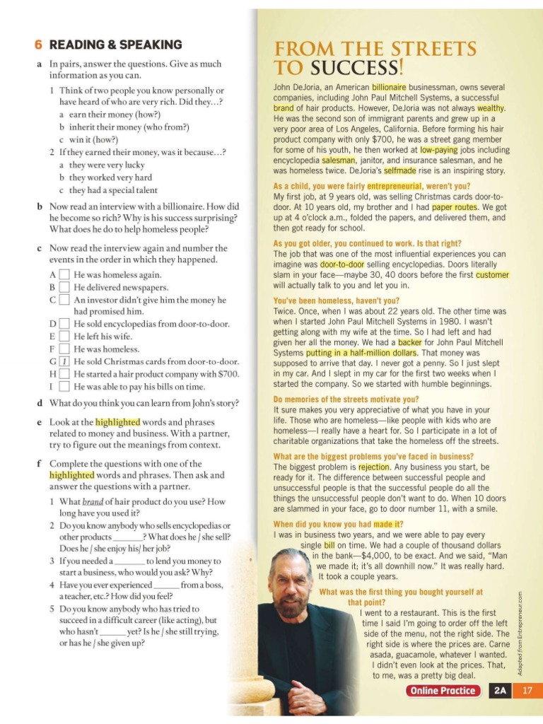 Pre inter reading 5 | PDF