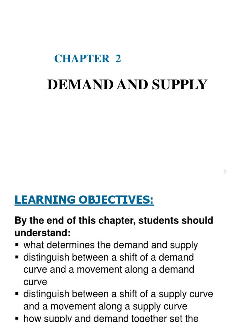 Demand and Supply Fundamentals Explained | PDF | Demand | Price Elasticity Of Demand