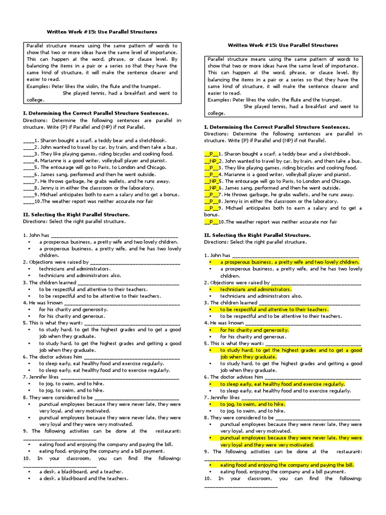 Written Work #15 | PDF