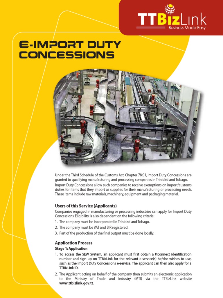 MODULE Import Duty | PDF | Customs | Tariff