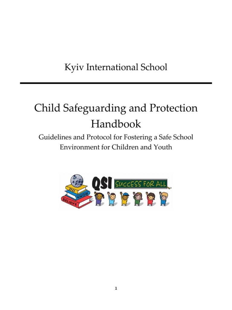 Child Safeguarding Handbook for Schools | PDF | Bullying | Background Check