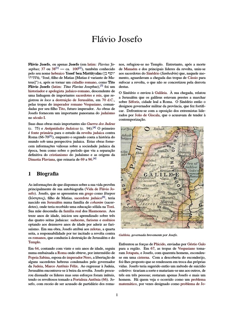 Flavio Josefo | PDF