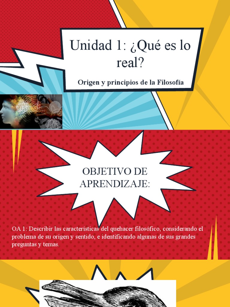 1° Unidad Filosofía Qué Es Lo Real | PDF | Existencia | Realidad