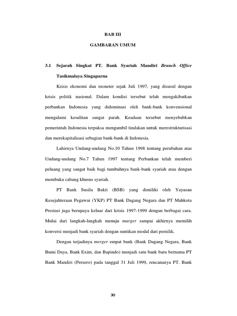 Bab III Gambaran Umum 1 | PDF