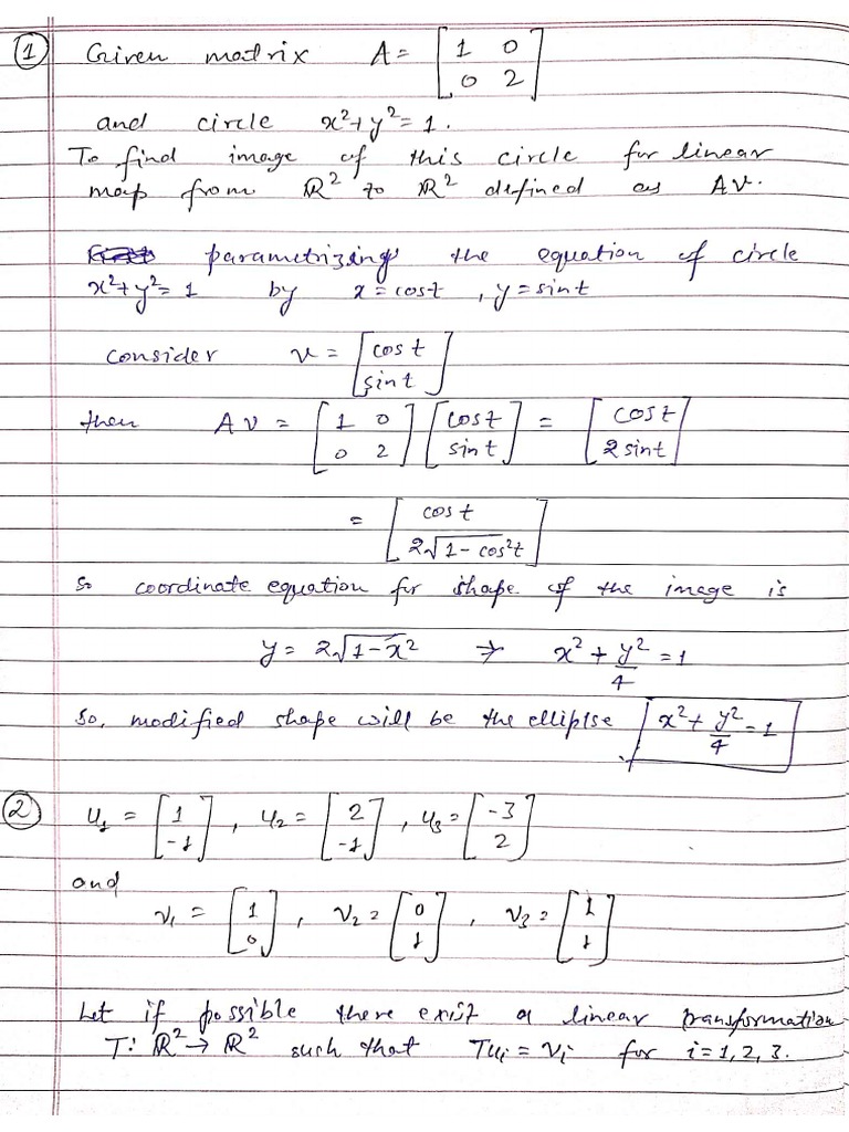 Math II Tut 2 Solution | PDF