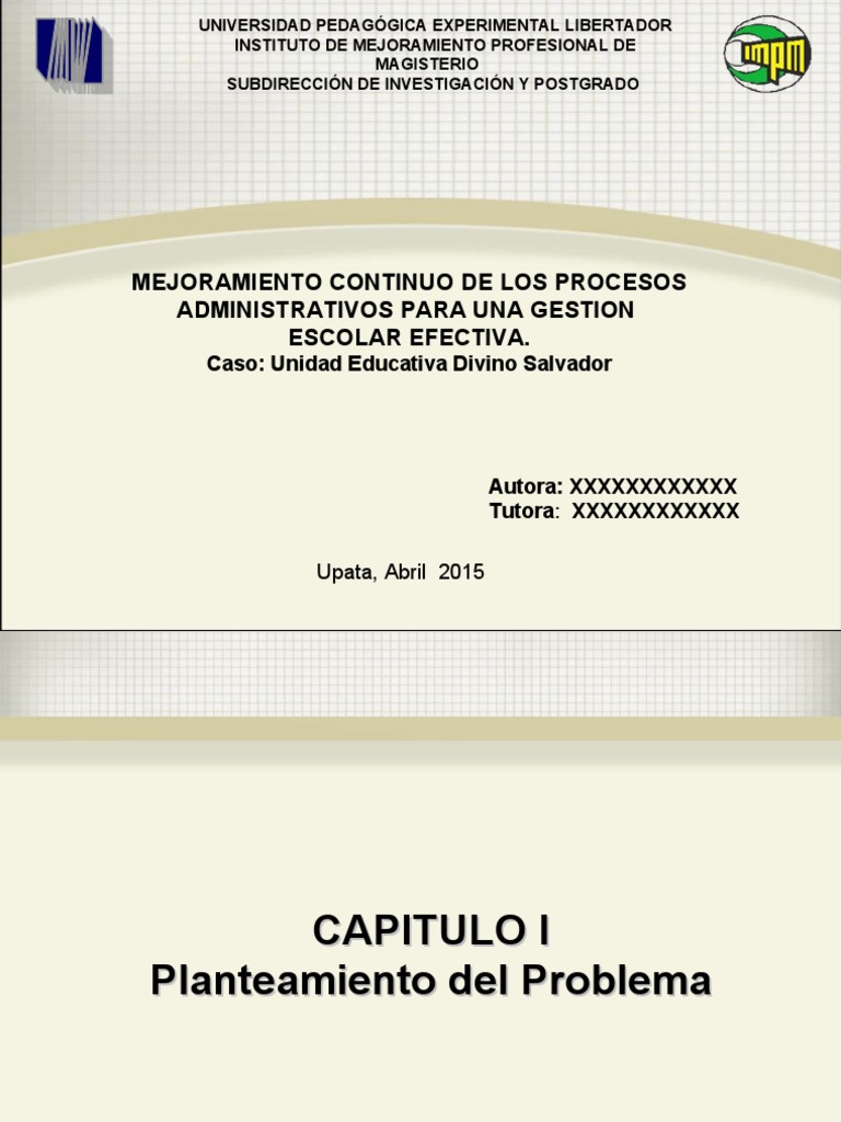 Como Construir Una Presentacion de Tesis Final | PDF | Planificación