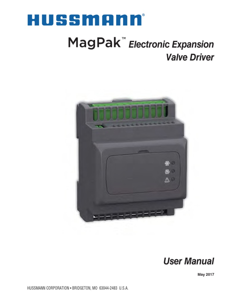 MagPak EEV Driver Manual | PDF