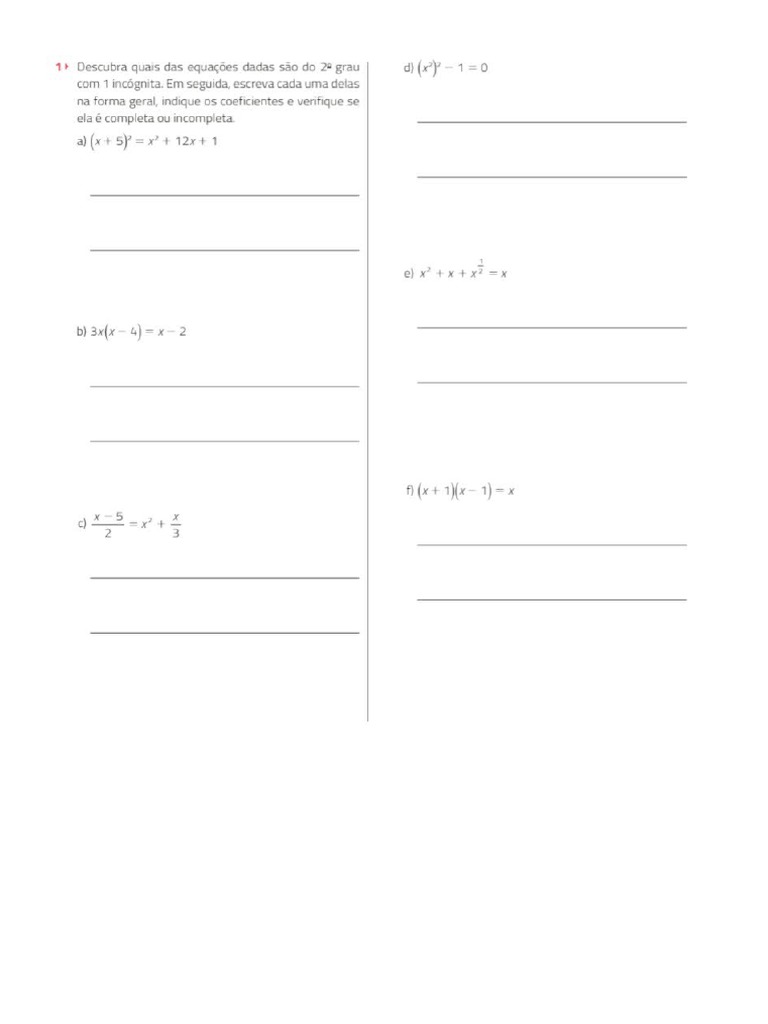 Equaçoes Do 2 Grau | PDF