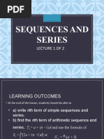 Number Patterns, Sequences and Series Grade 12 Notes - Mathematics ...