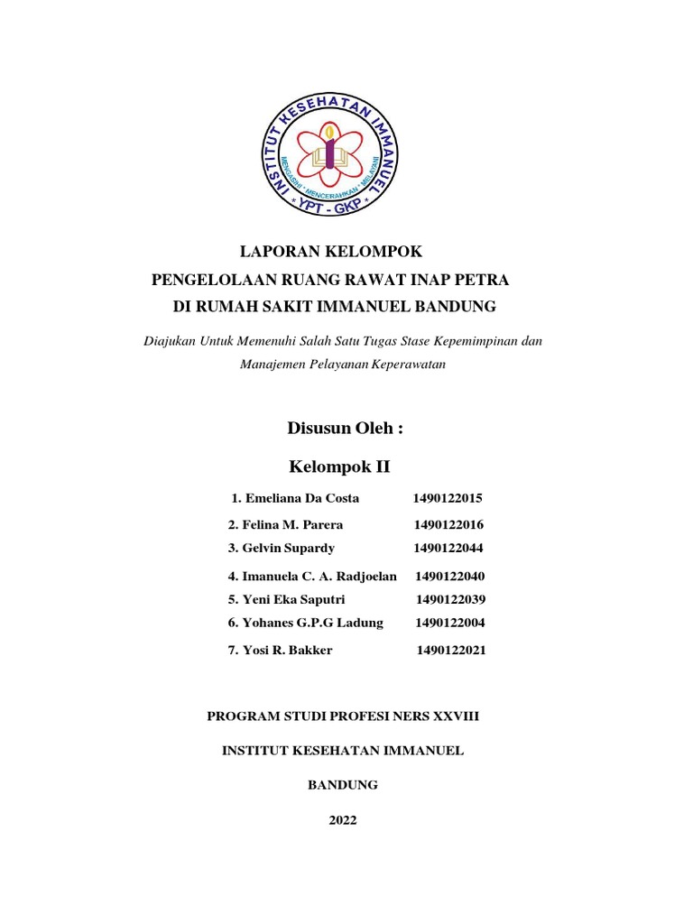 Bersih Laporan Proposal Kel II (R.petra) | PDF