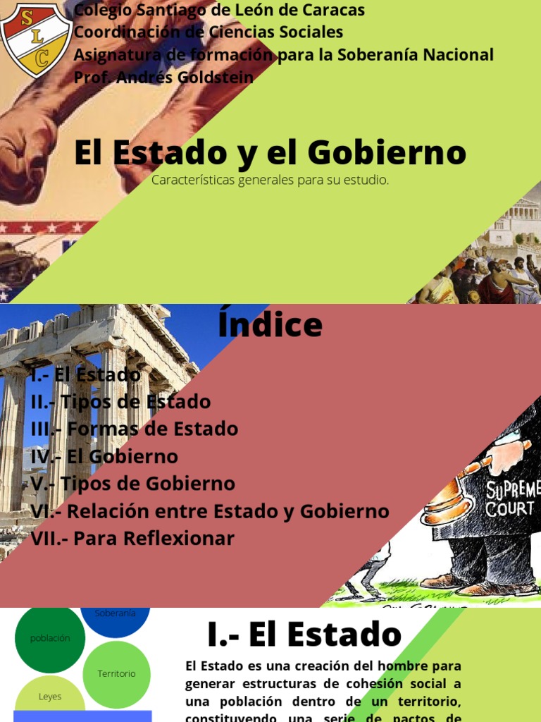 Estado y Gobierno | PDF