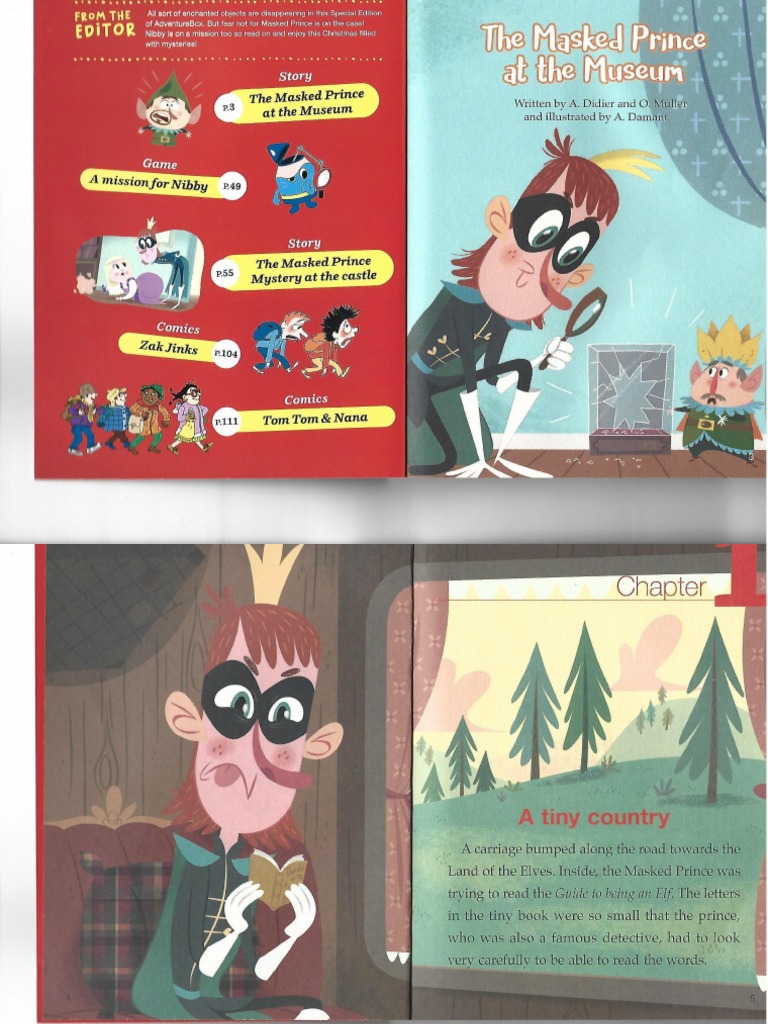 The masked Prince Investigates | PDF