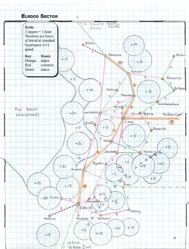 Elrood Sector Map | PDF