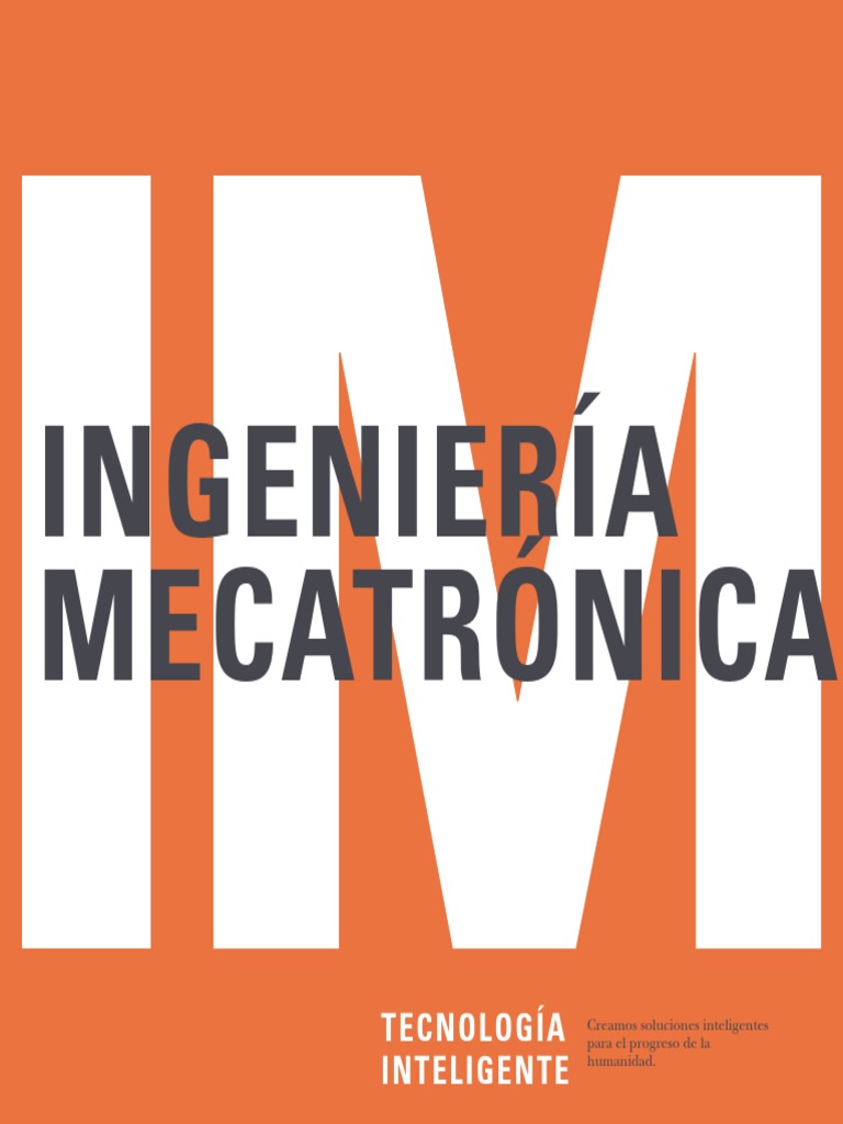 Mecatronica Folleto Web | PDF | Ingeniería | Ciencias fisicas