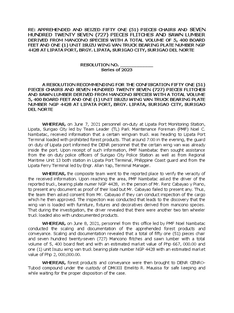 Reso | PDF | Justice | Crime & Violence