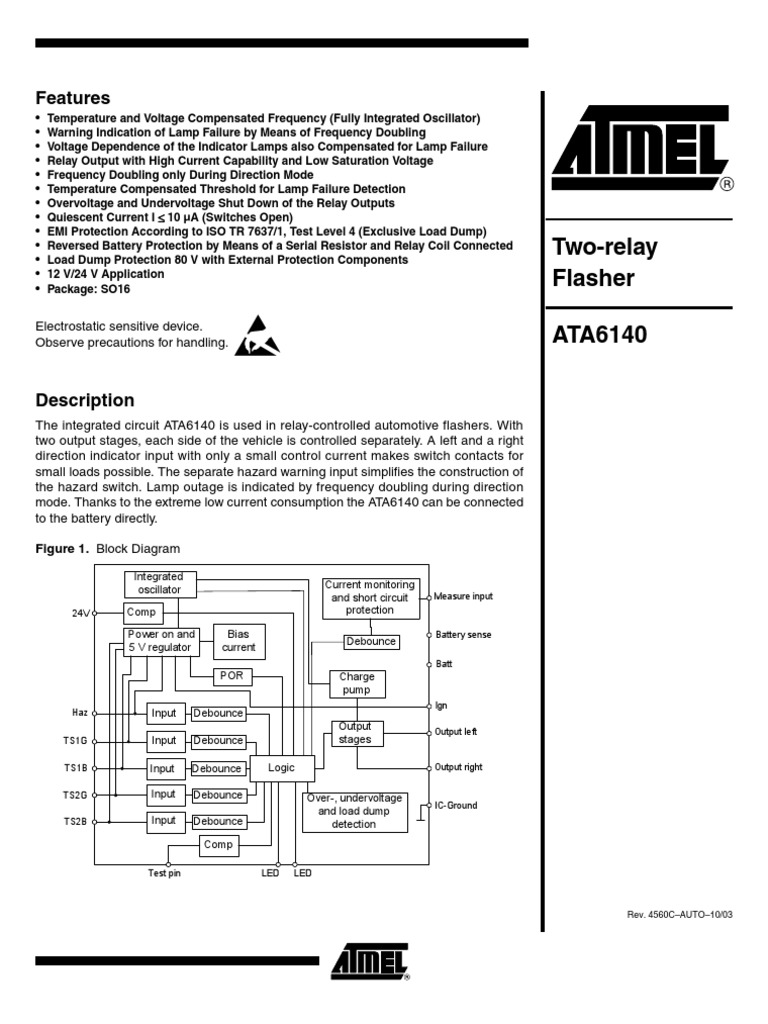 Ata 6140 | PDF | Relay | Switch