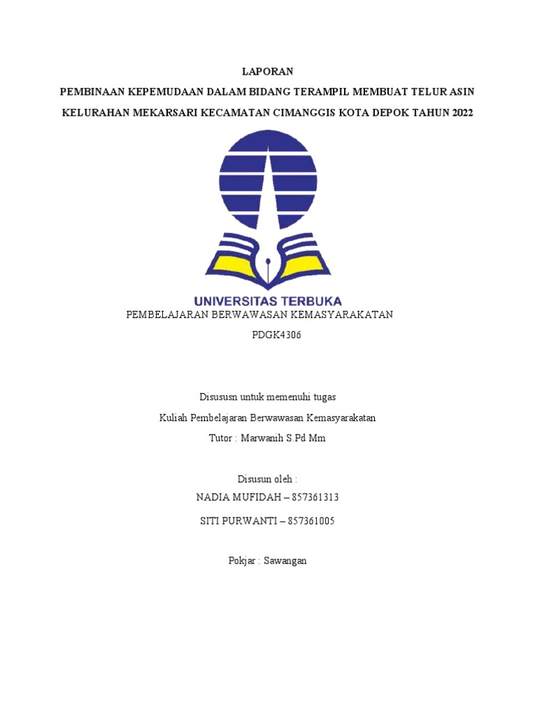 Laporan Akhir Kelompok 1 | PDF