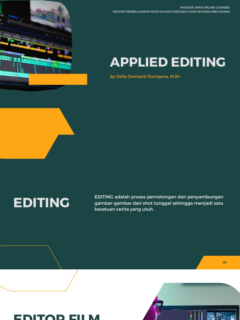 Materi Workshop - Editing | PDF