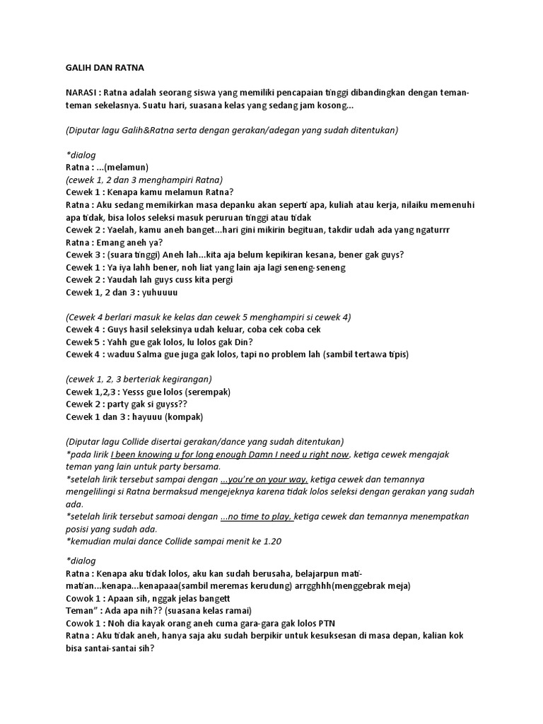 Galih Ratna !! | PDF