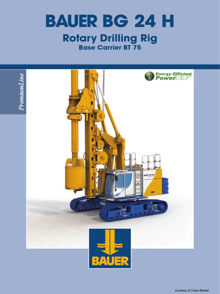 Bauer Drilling Rigs Spec 64c08a | PDF