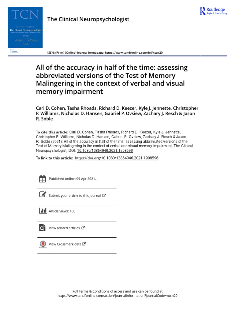 All of The Accuracy in Half of The Time - Assessing Abbreviated ...