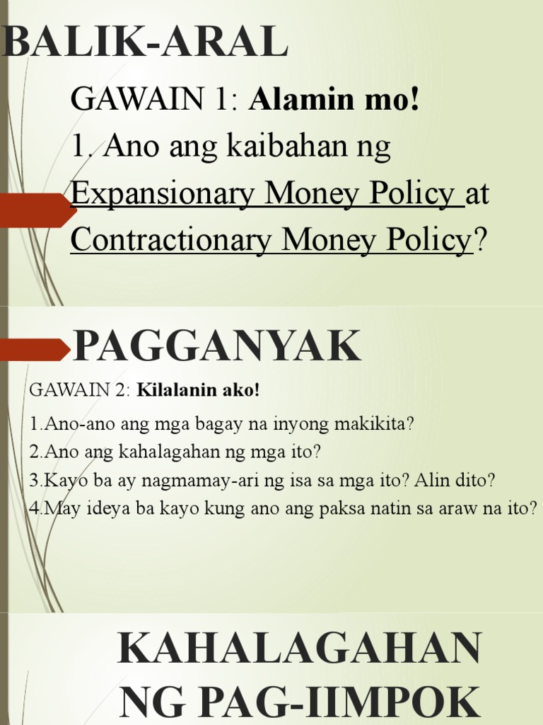 Pag-iimpok at Pamumuhunan | PDF