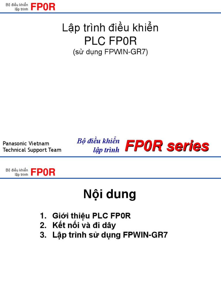 Fpwin GR7 | PDF