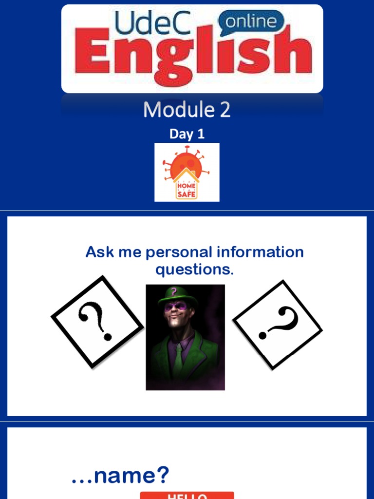 Module 2 Orientation Week | PDF