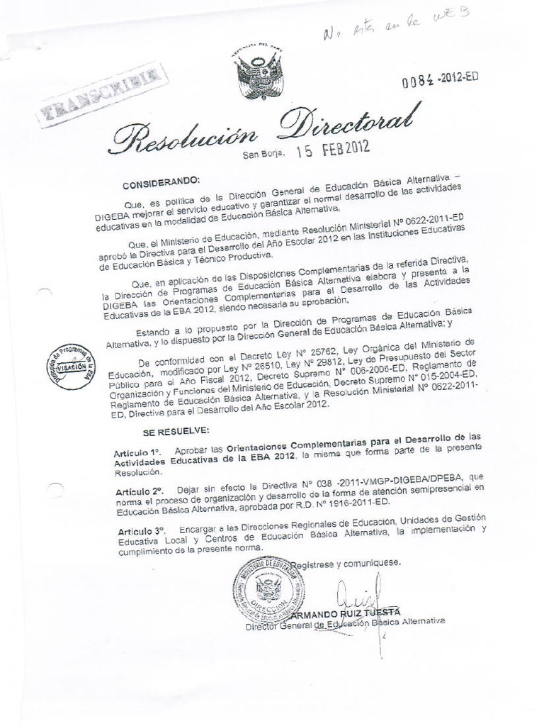 Normas Complementarias EBA | PDF