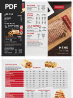 QDOBA Menu with Prices and Nutrition | PDF | Burrito | Taco