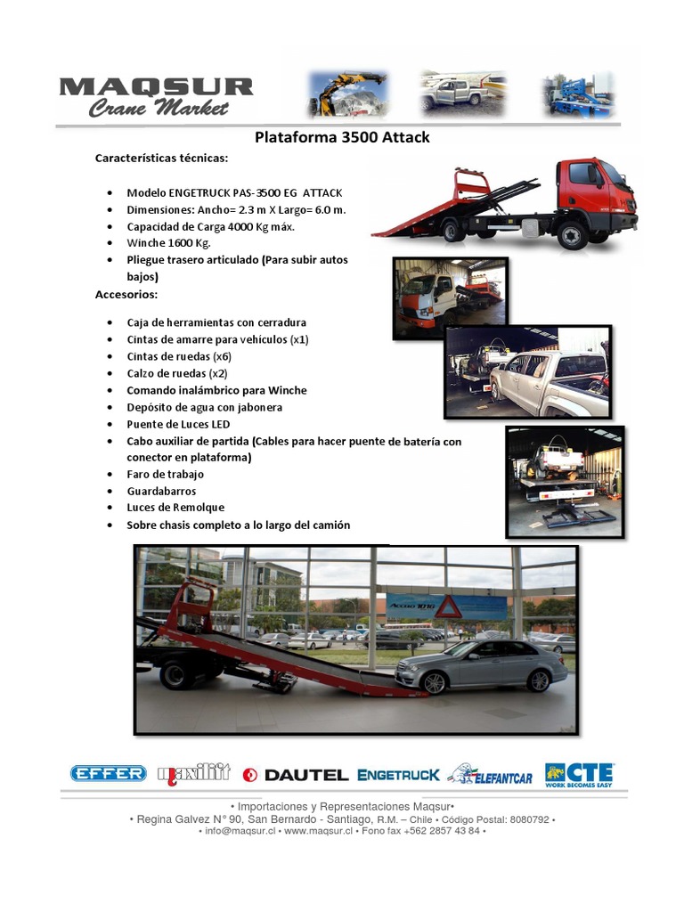 Ficha Engetruck 3500 | PDF