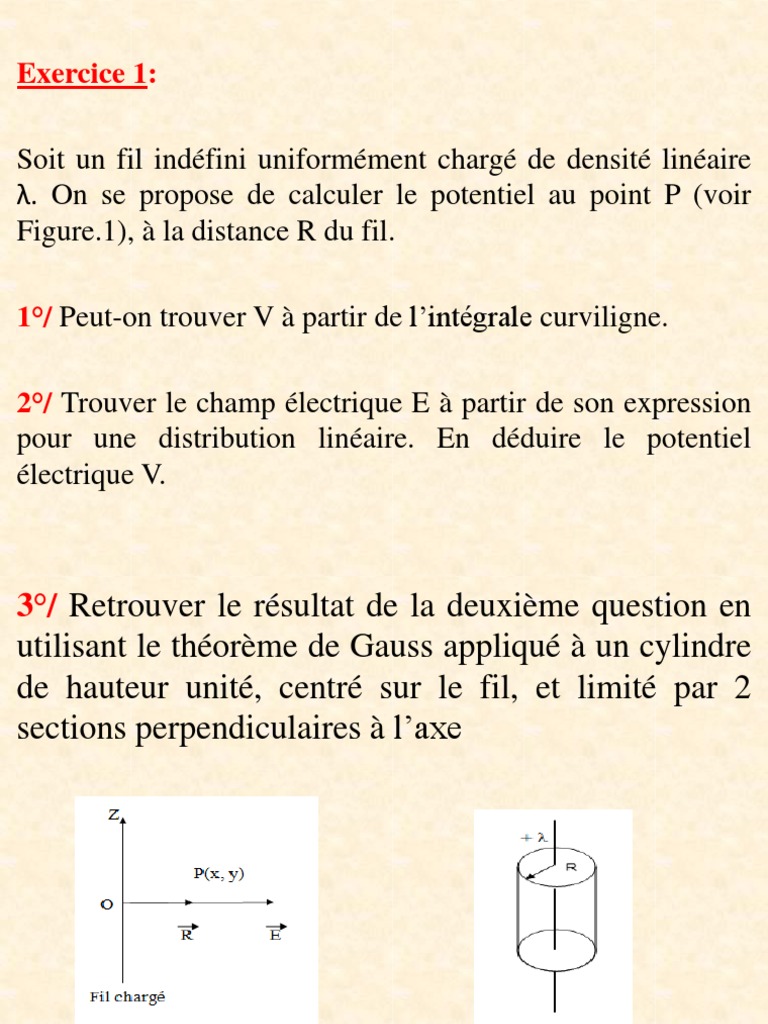 Exercices Corrigés Série 1 | PDF