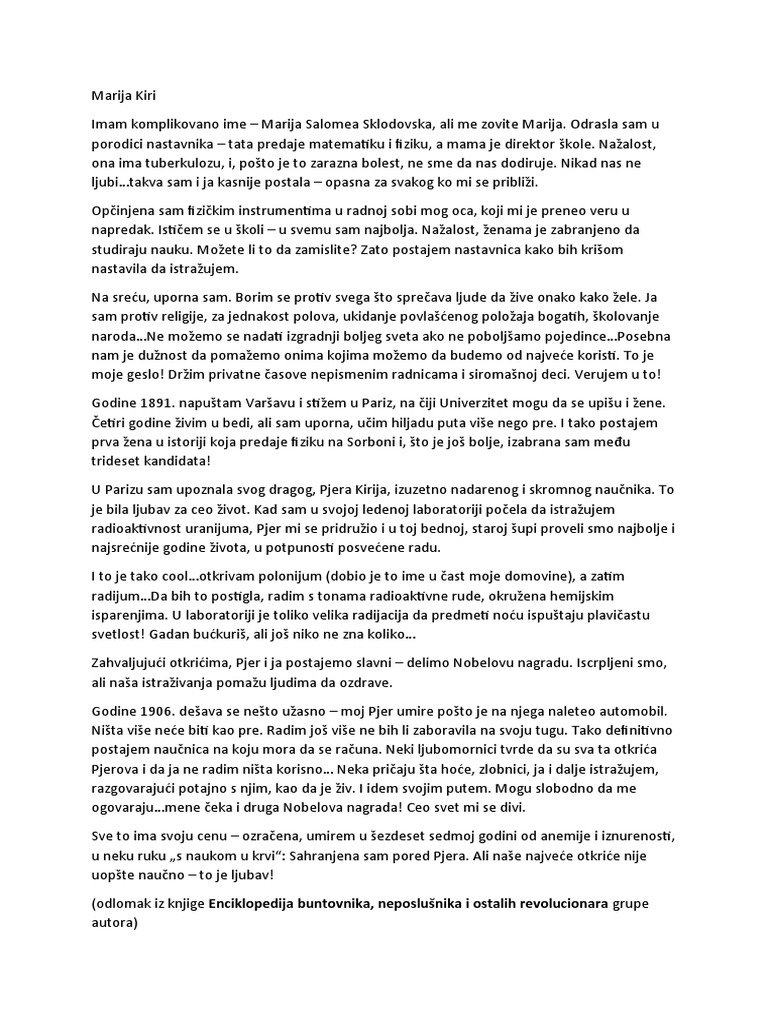 Marija Kiri | PDF