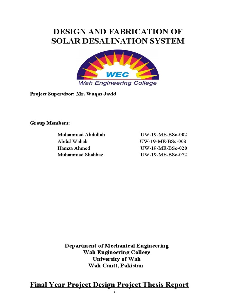 FYP Project Report | PDF