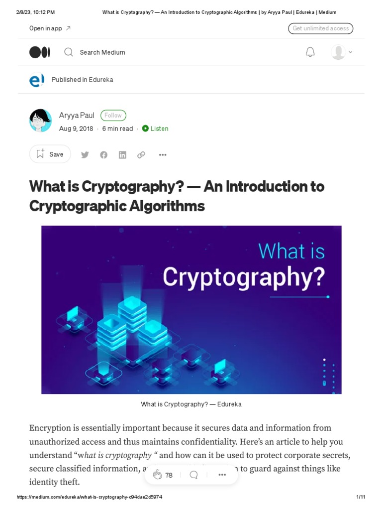 Cryptographic Beginner To Advanced Guides | PDF | Cryptography | Security