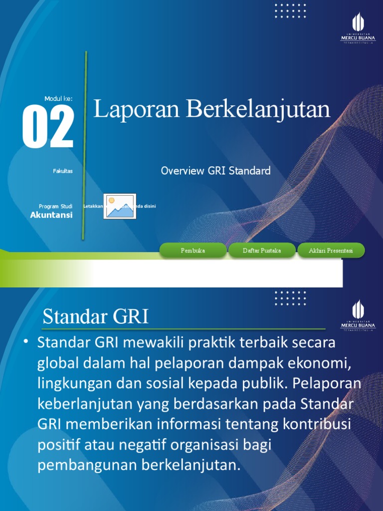 Overview GRI Standar PPT 02 | PDF