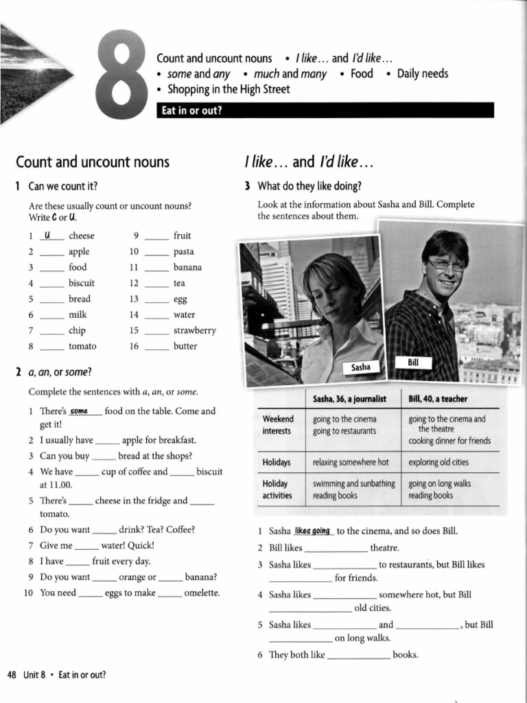 Unit 8 Workbook Download Free Pdf Salad Italian Cuisine