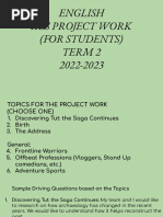 Class 12 - English Project | PDF