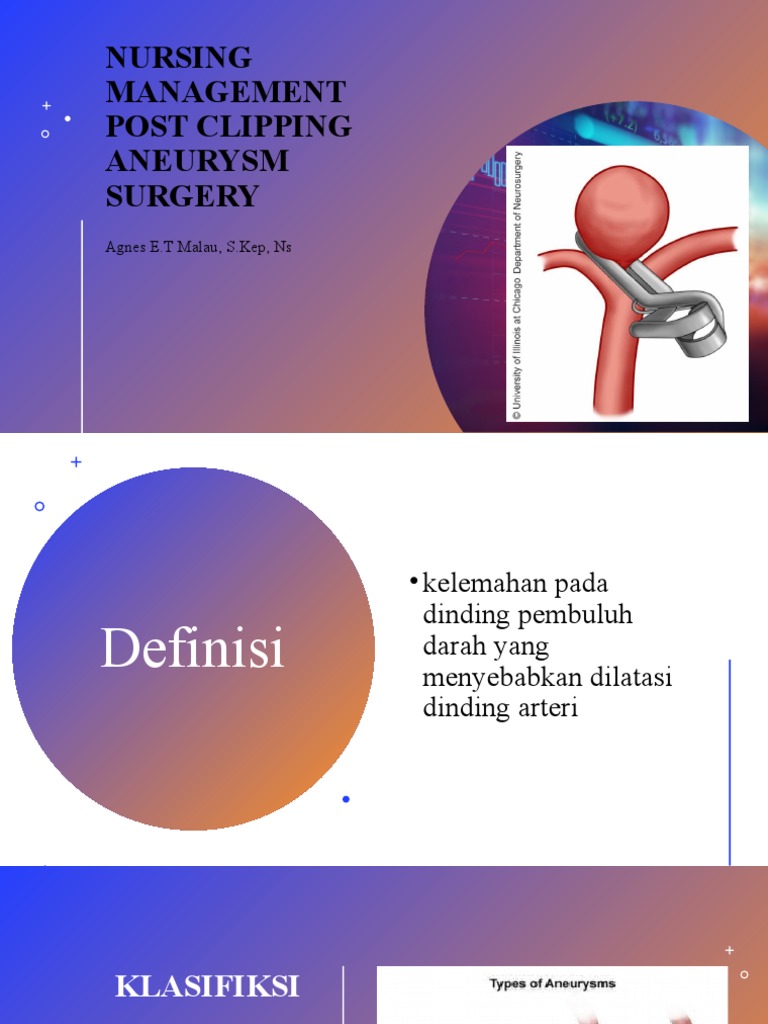 Asuhan Keperawatan Pasien Pasca Clipping Aneurisma | PDF