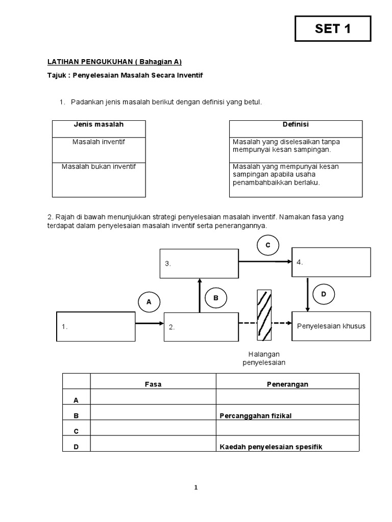 MODUL RELIEF TERANCANG RBT TINGKATAN 2 Bab 1-3 | PDF